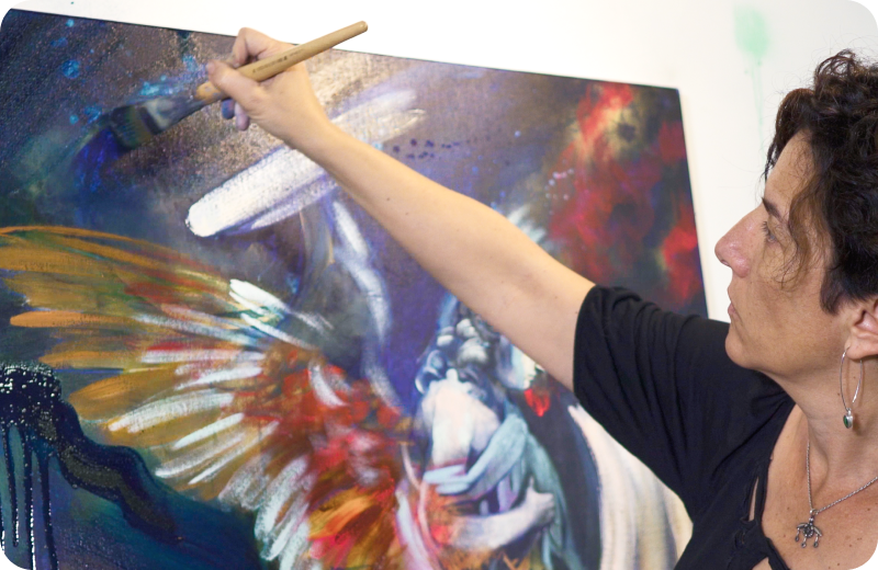 How to Loosen Up with Bold Brushstrokes